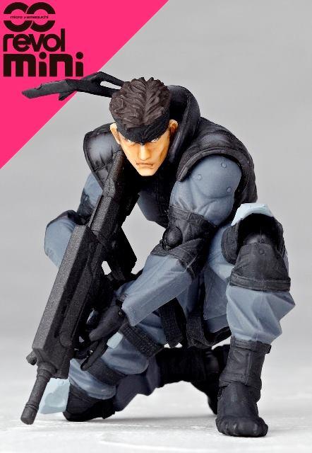 Metal Gear Solid - Solid Snake - Revolmini (rm-001) - Revoltech ...