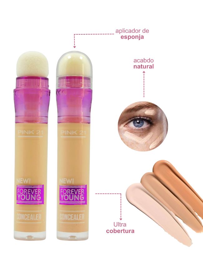Pink 21 Corrector Forever Young | TIENDANEVSKY
