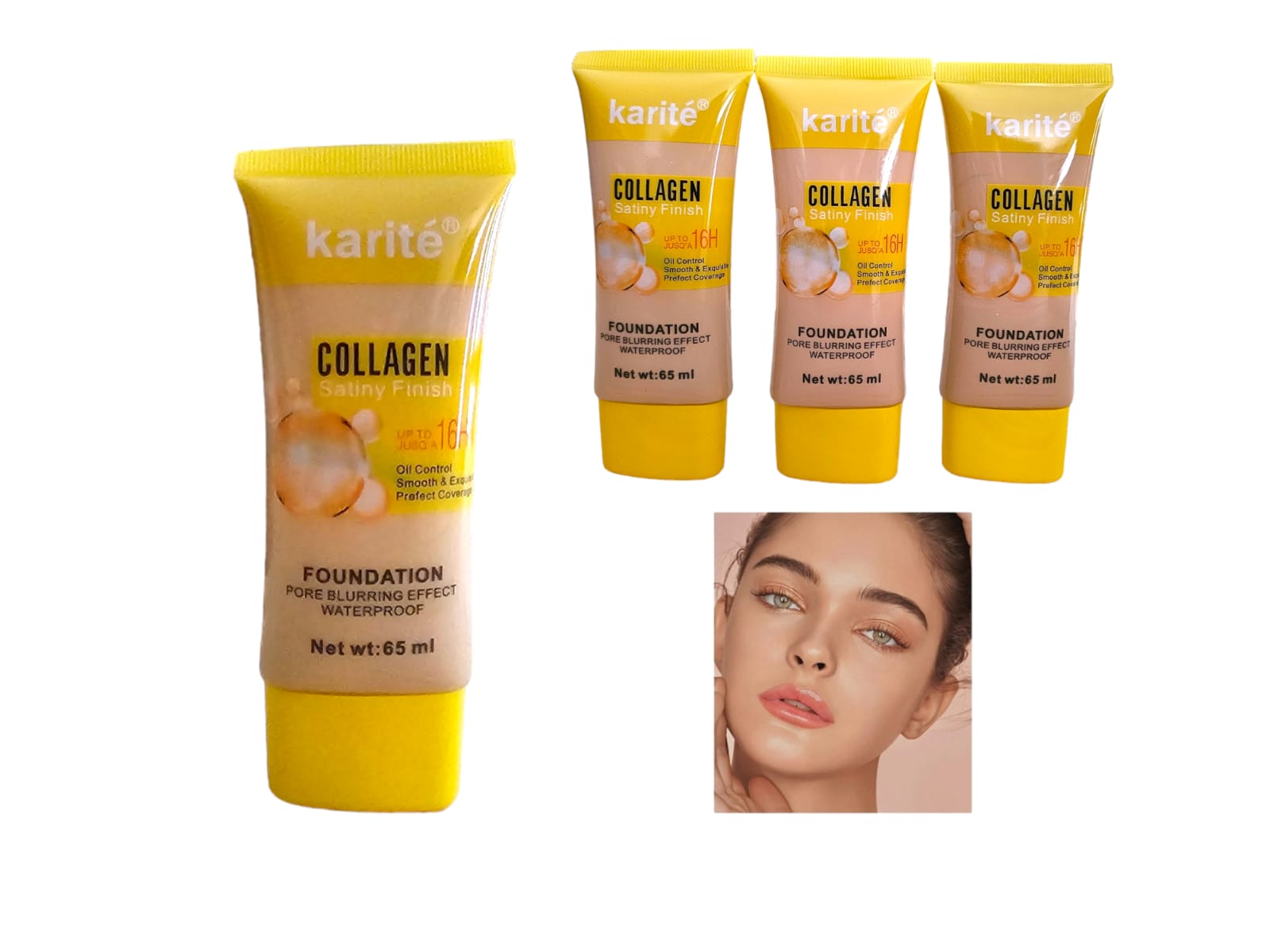 Karite BB Foundation Con Colageno | TIENDANEVSKY