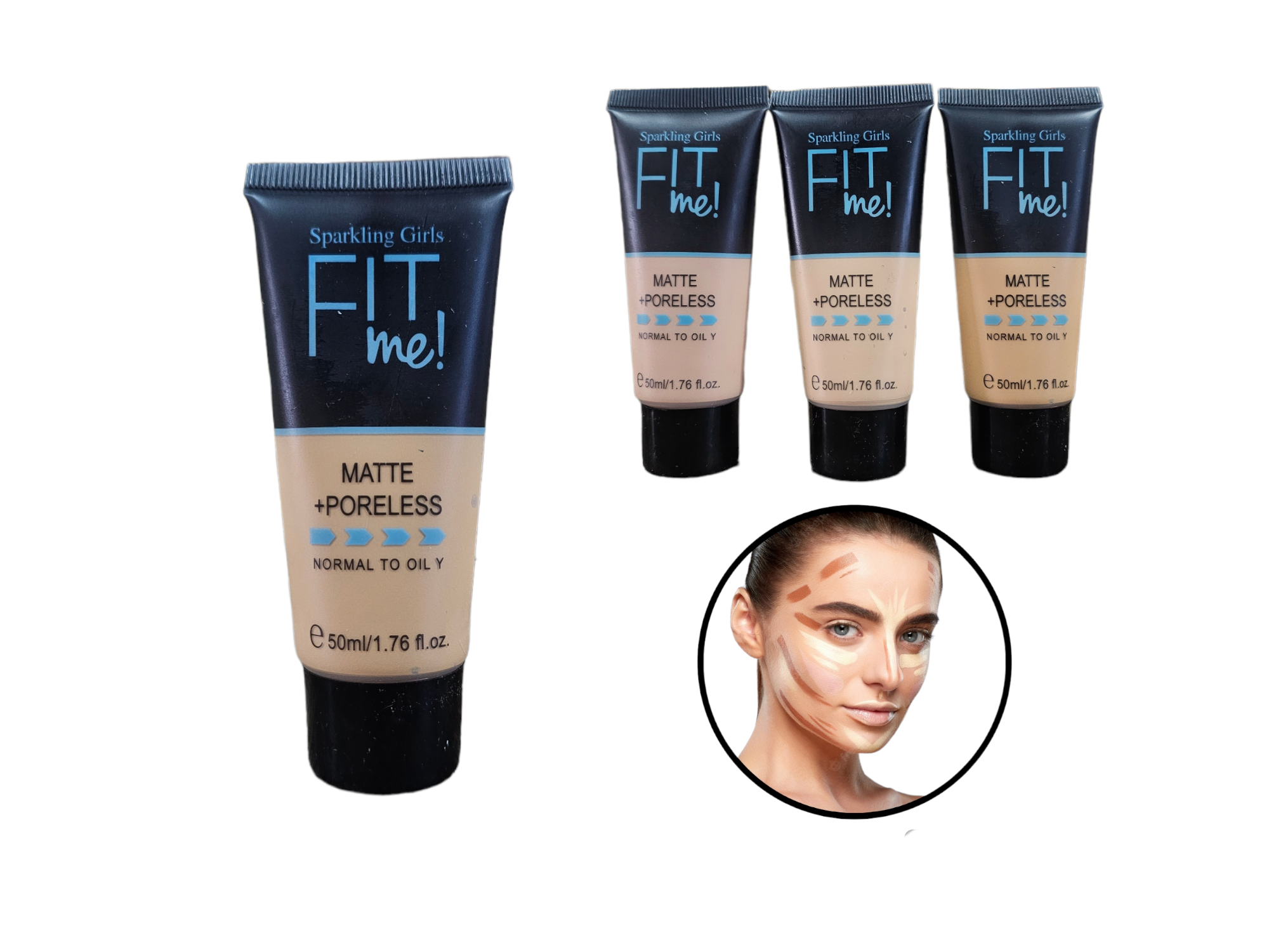 Base Fit Me Sparklin | TIENDANEVSKY