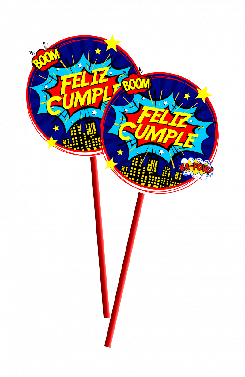 Big Topper Superheroes | Taller Creativo