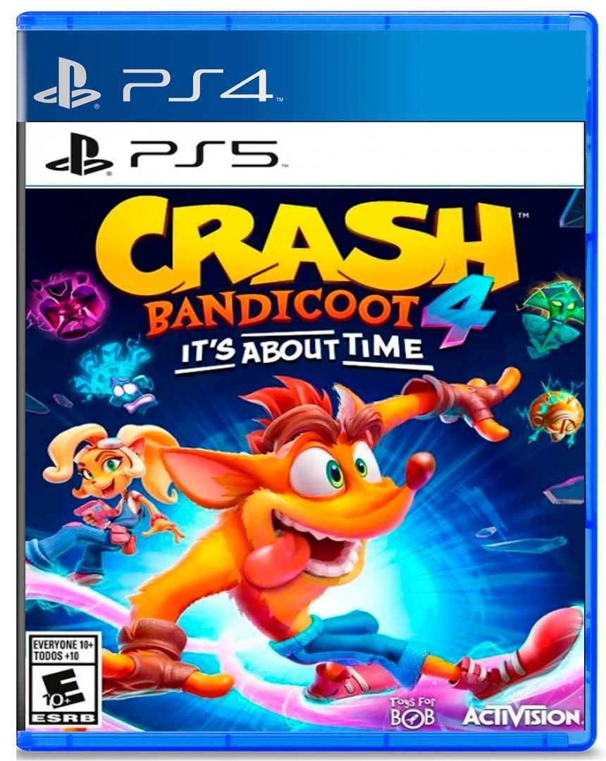 Crash Bandicoot 4: It’s About Time - PS4 & PS5 Digital | Cronos Games