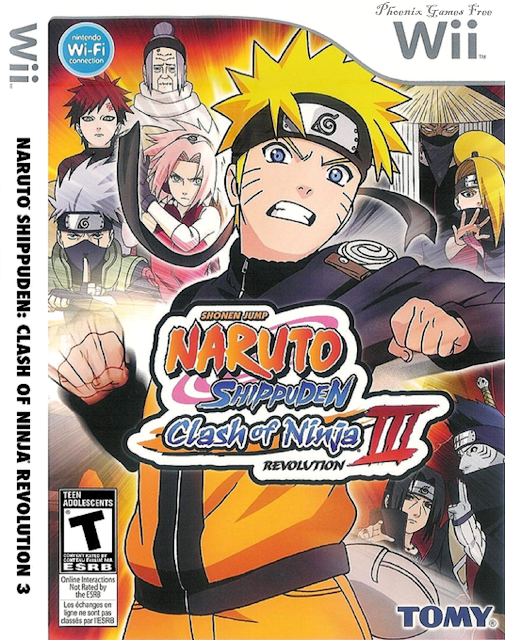 NARUTO - Saga - Juegos Fisicos Replicados en Caja para Wii | Cronos Games