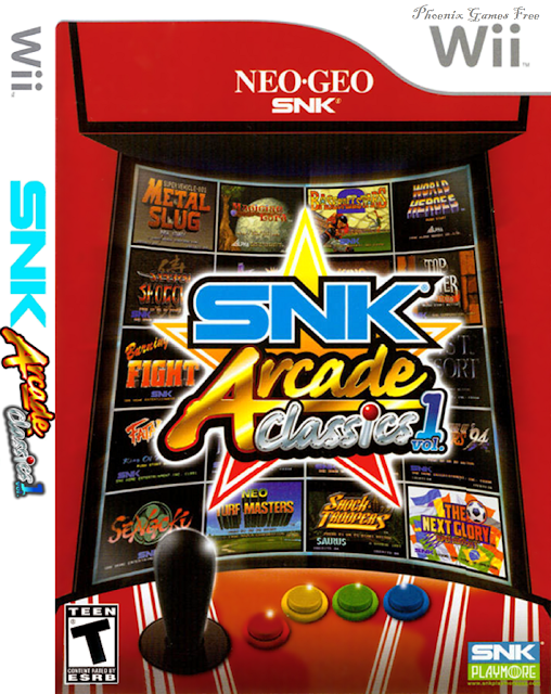 SNK Arcade Classics Volume 1 - Juegos Fisicos Replicados en Caja para ...
