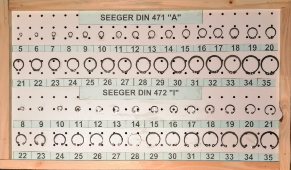 SEEGER DIN 471 - DIN 472 | Maxifer