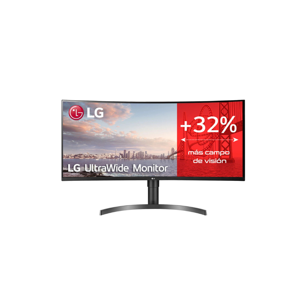 MONITOR LG 35 ULTRAWIDE 21:9 35WN75C-B WQHD CURVO USB-C | Venta de ...