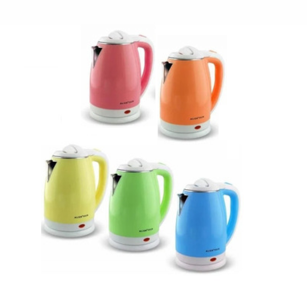 Pava eléctrica COLORES con corte para mate 2lts -SV-027- | HaceTuPedido.com