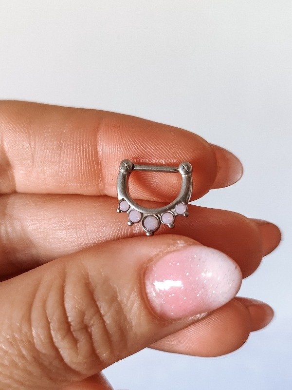 Septum Aimara Rosa (unidad) | Ánima Accesorios