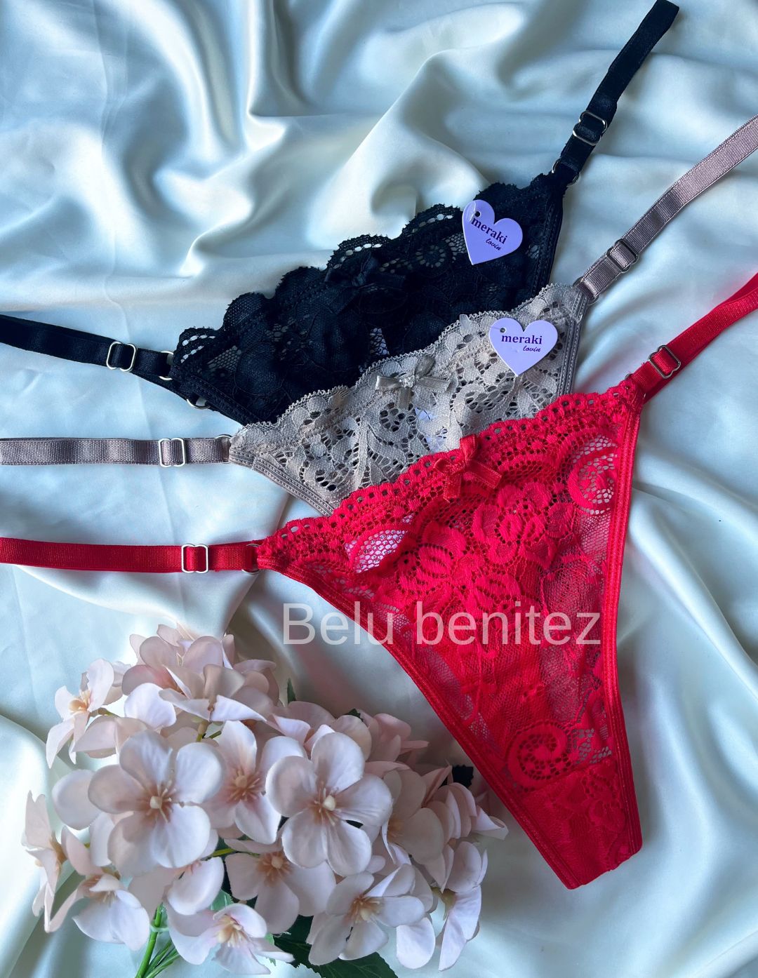 Les encaje meraki con caja 4411 DOCENA | Belu benitez mayorista