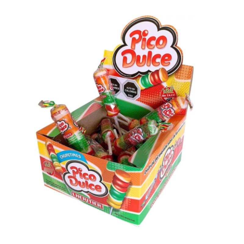 CHUPETIN PICO DULCE x 24 UNID | CANDY GOLOSINAS MAYORISTA